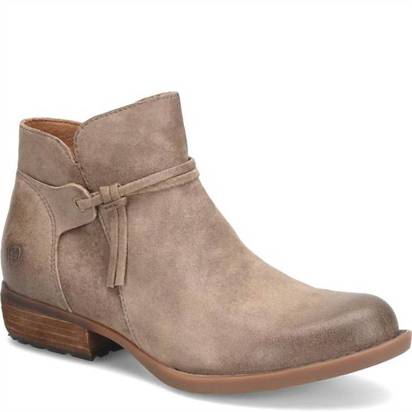 Born | Shoes | New Born Womens Kimmie Bootie In Taupe Distressed | Poshmark